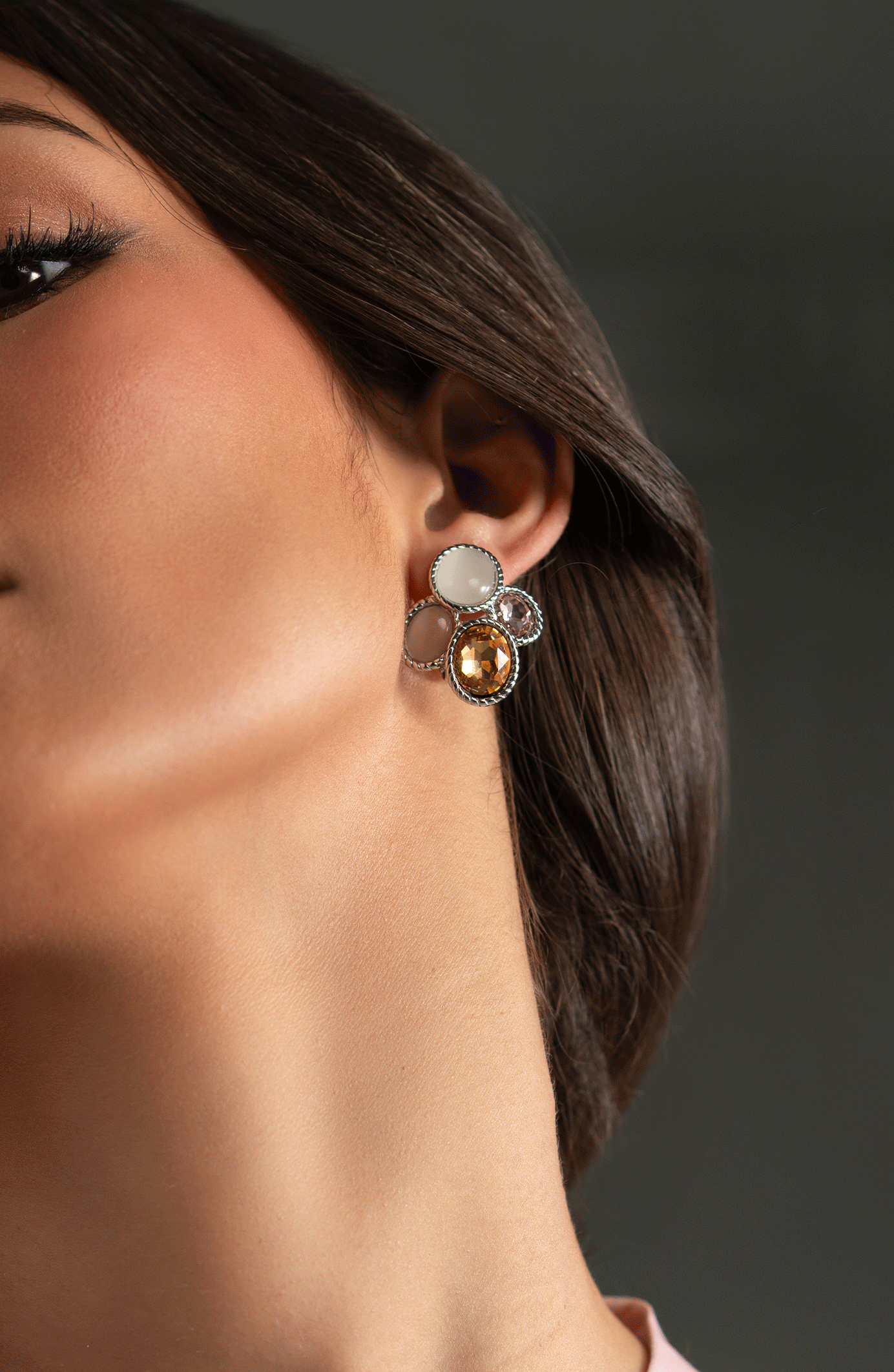 Gilded Dusk Studs – Seran